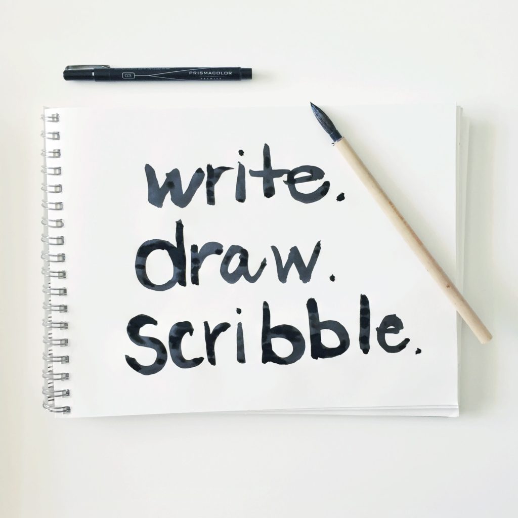 Design Tip Tuesday-Write, Draw, Scribble. - Styld by Grace